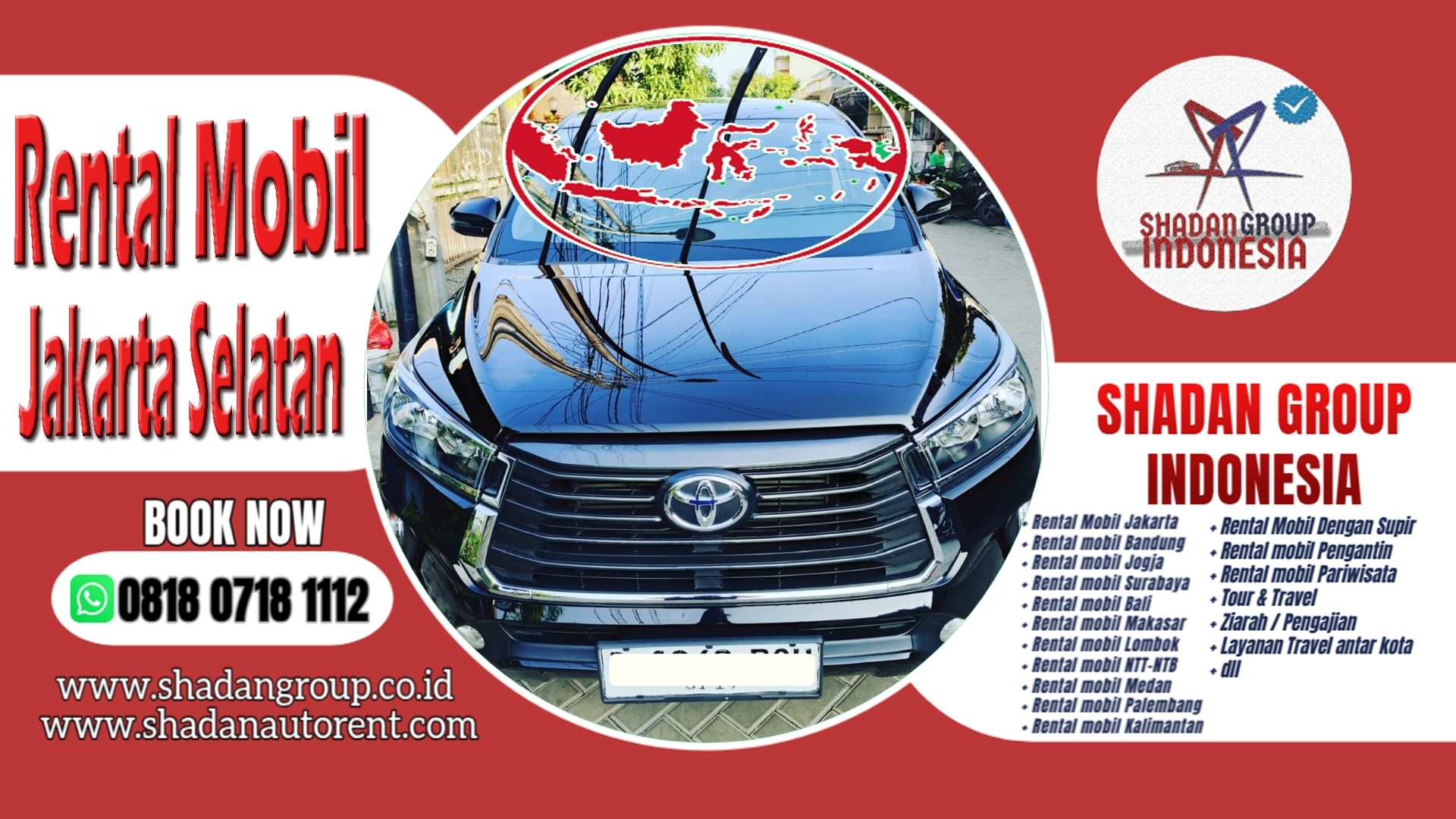 Rental Mobil Gandaria Utara Jakarta Selatan 081807181112